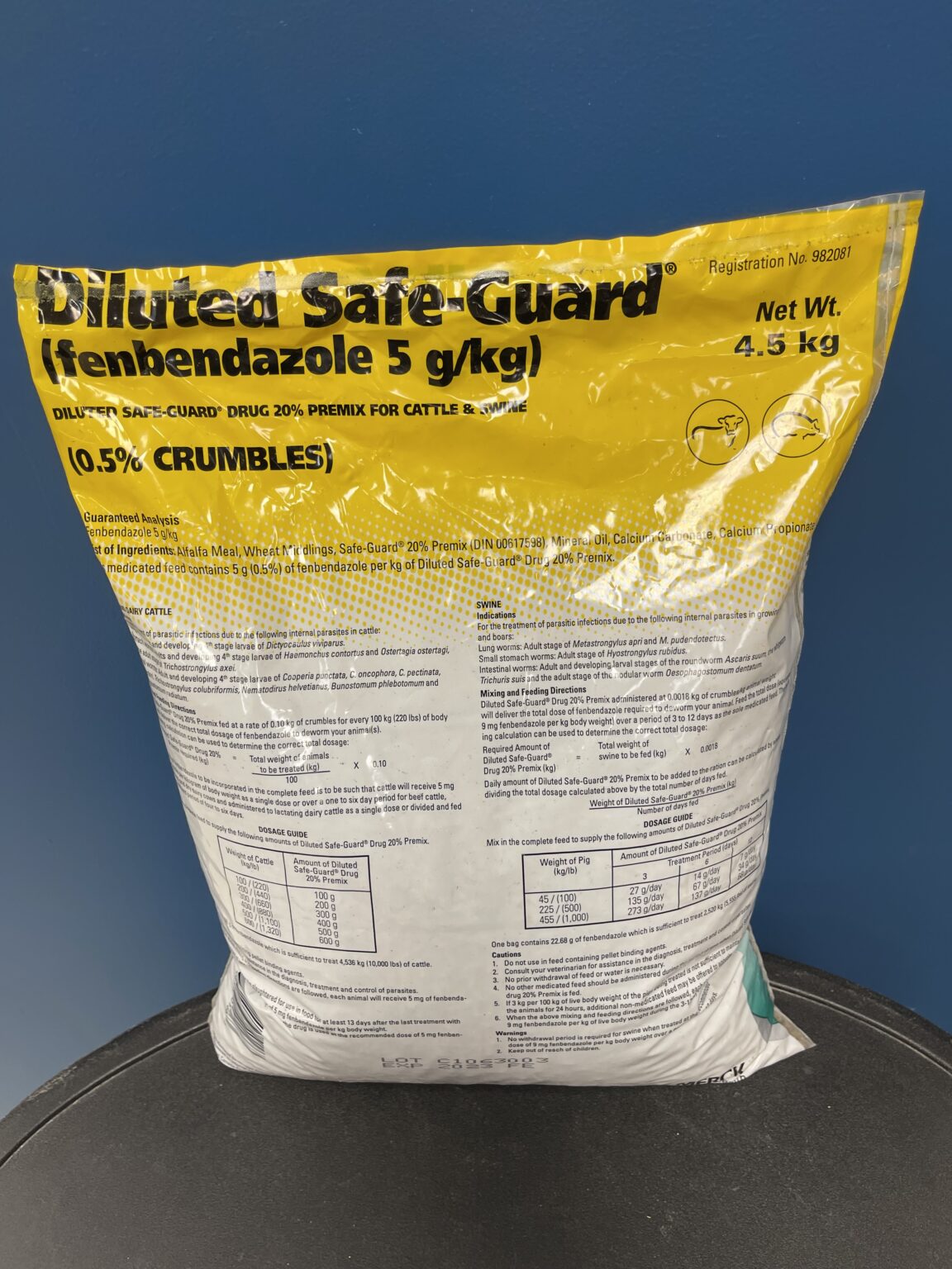Diluted Safe-Guard Crumbles - Foster's Seed & Feed